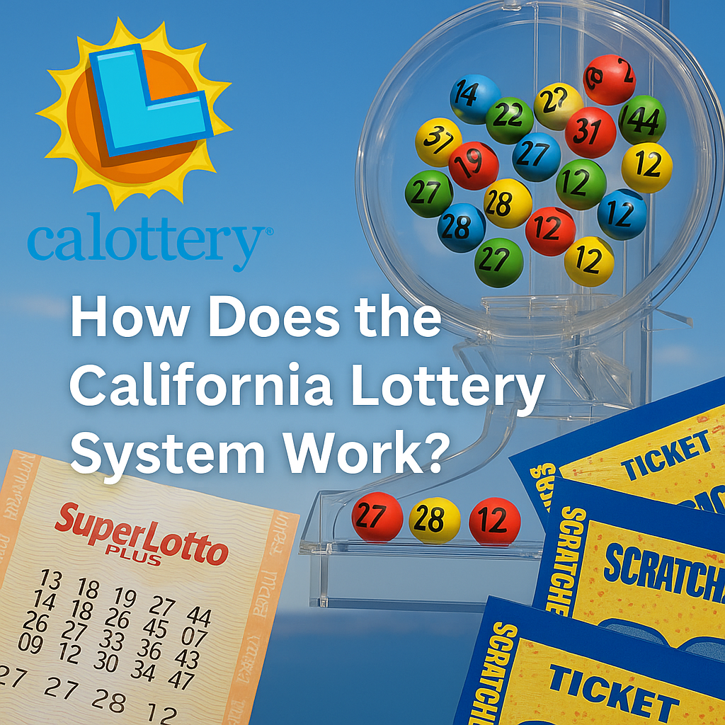 How does the California lottery system work?